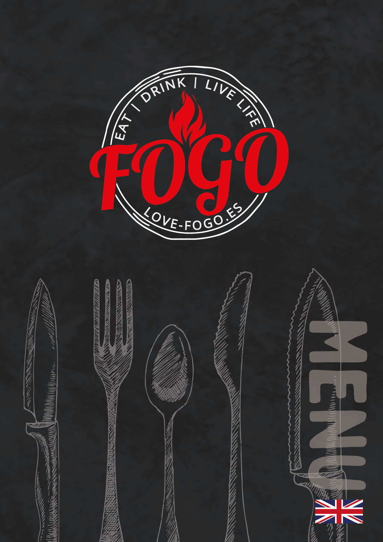 English Menu Fuengirola | FOGO Restaurant