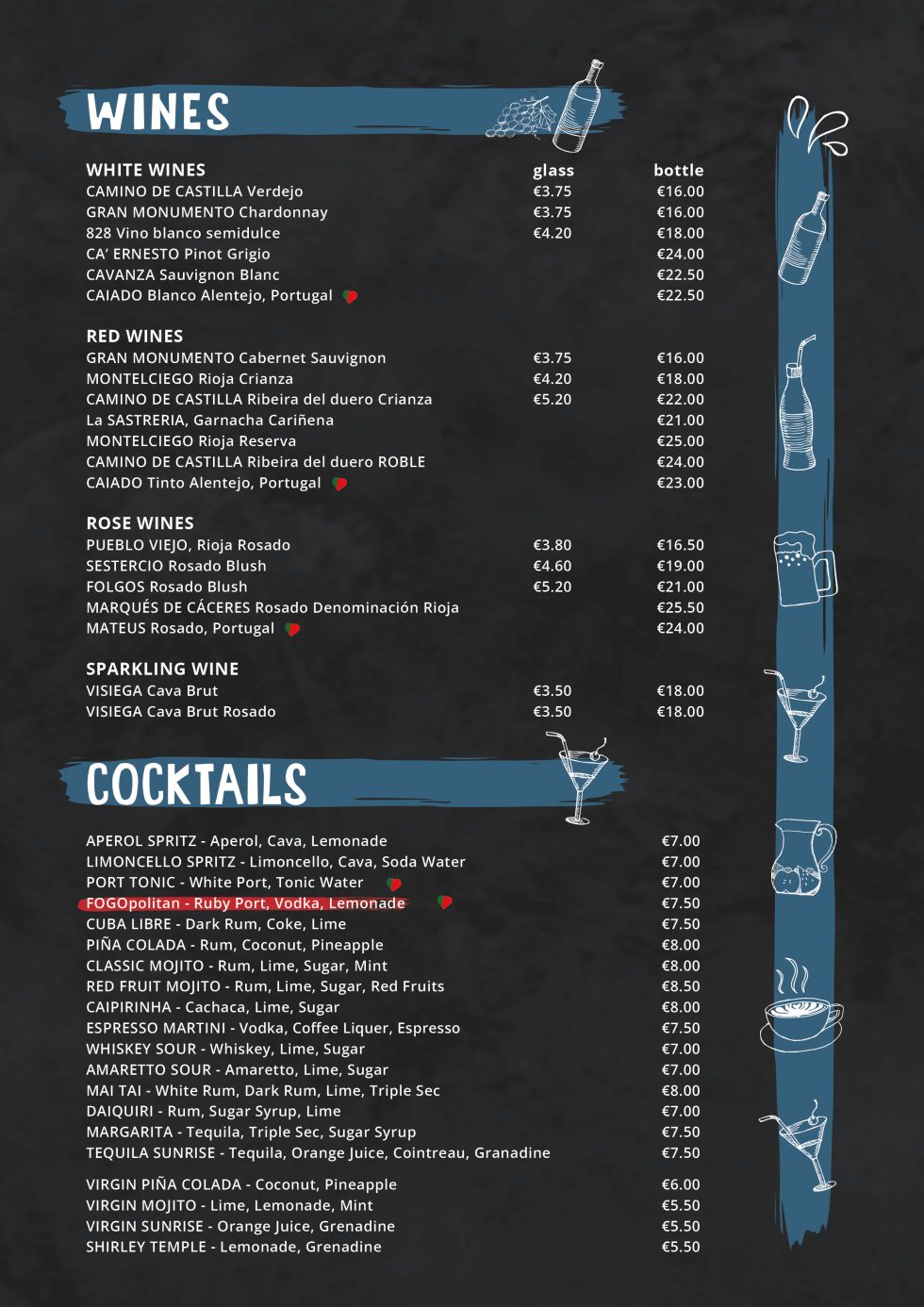 FOGO Menu | FOGO Restaurant